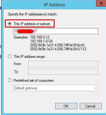 How To Grant Access To Windows Server By IP Or IP Range Zomro