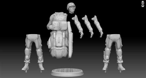 Us Army Paratrooper 3d Print File Download Now Etsy