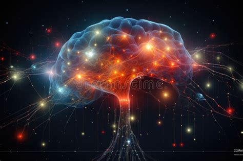 Neuronal Link Futuristic Technology Network Web Electronic Innovation Neuronal Link Futuristic Technology Network Web Electronic Innovation