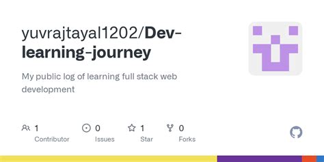 Dev Learning Journeyroadmapmd At Main · Yuvrajtayal1202dev Learning