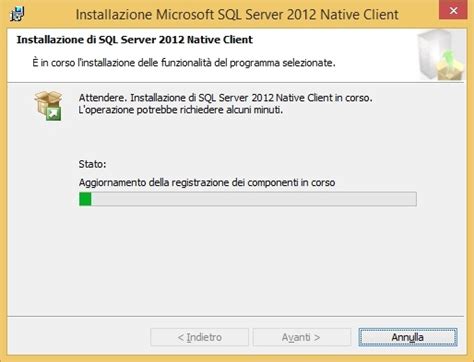 Sql Server Installazione Driver Native Client 2012 Su Pc Locale