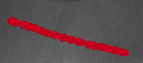 Iphone How To Draw Line Like Chalk Drawing Stroke In Ios Stack Overflow
