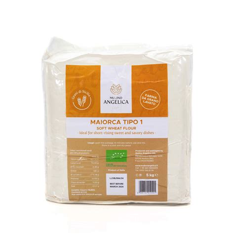 Organic Maiorca Type 1 Flour 5kg Lets Organic
