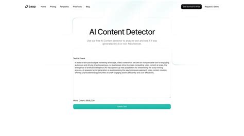 Free Ai Content Detector Text Analysis To Identify Ai Generated