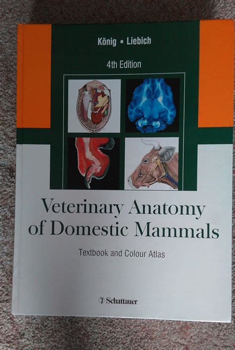 Veterinary Anatomy Of Domestic Mammals Textbook And Colour Atlas