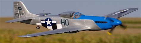 E Flite Rc Airplane P 51d Mustang 12m Bnf Basic