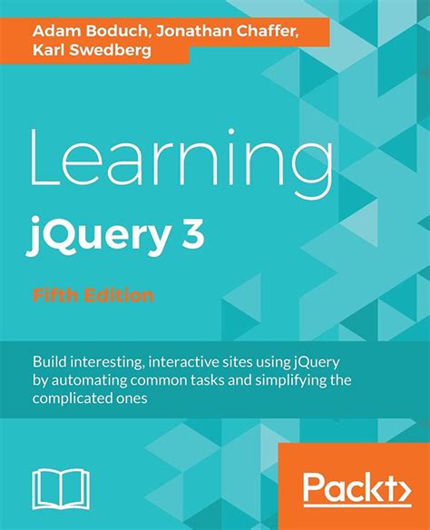 دانلود مستقیم کتاب Learning Jquery 3 Fifth Edition زبان کالا