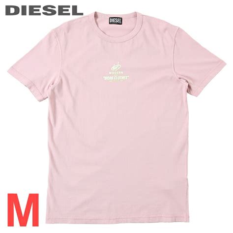 【楽天市場】【30 Offクーポンあり】 Diesel ディーゼル メンズ ガーメントダイ加工 パフプリント ヴィンテージ感 半袖tシャツ