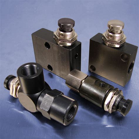 Way Closed Valves Push Button NPT F Input Port Sealcon Pneumadyne