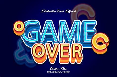 Premium Vector 3d Vector Text Effect Fully Editable High Quality