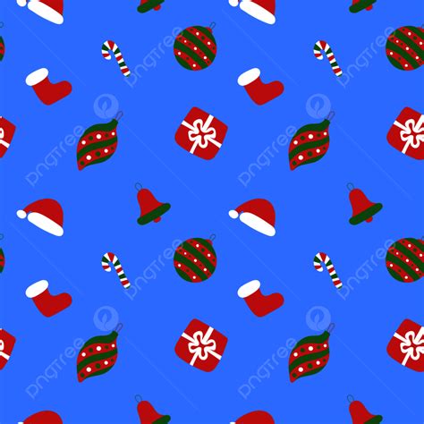 Christmas Pattern Seamless New Year Background T Pattern Bow Background Image And