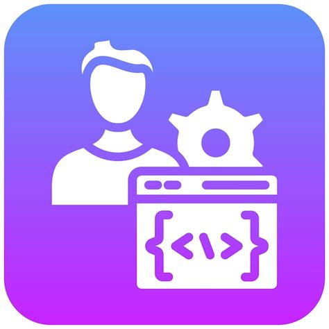 Premium Vector Programming Skills Vector Icon Illustration Of No Code