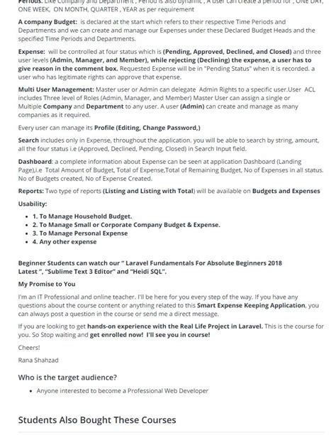 Laravel App Smart Expense Keeping System Pdf