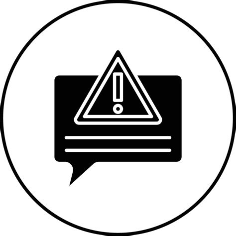 Message Alert Vector Icon 31561438 Vector Art At Vecteezy