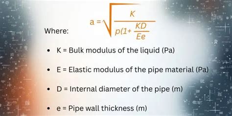 Joukowsky Equation 3 Simple Steps To Calculate Water Hammer Pressure