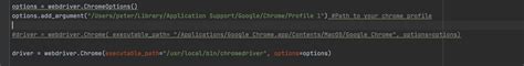 Using Selenium With Load Profile From Chrome Account Stack Overflow