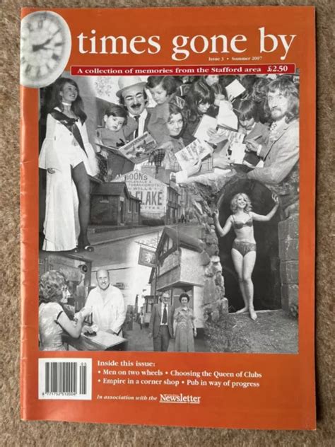 Stafford Times Gone By Magazine Issue 2 2007 Newsletter Town Life Photographs £500 Picclick Uk