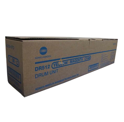 Konica Minolta Dr512 Color Drum Unit For Bizhub C224 C554 A2xn0td