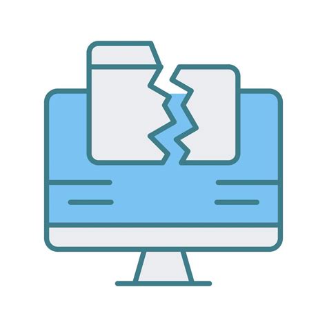 Data Loss Vector Icon 21418862 Vector Art At Vecteezy