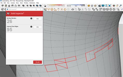 Face Edges Broken Pro Sketchup Community