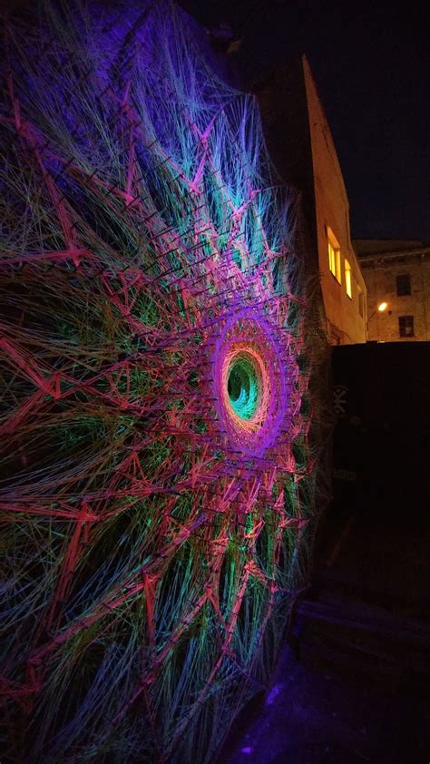 We Make String Installations With Tens Of Thousands Of Intersecting Straight Lines Bored Panda