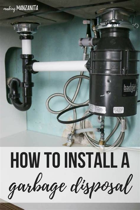 How To Install A Badger Garbage Disposal How Can This