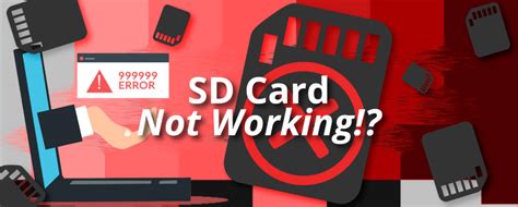 Why Is My Sd Card Not Working 7 Steps Before You Replace