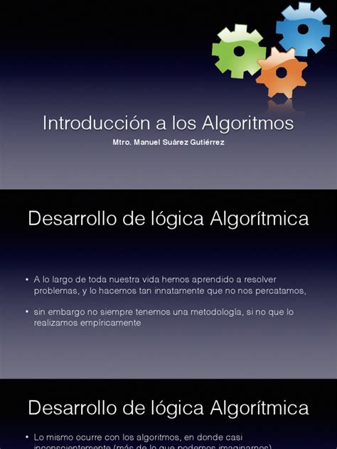 tema1troduccion a los algoritmos pdf pdf algoritmos lenguaje