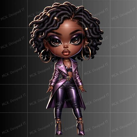 Chibi In Trench Chibi Doll Clipart Chibi Doll Png Chibi Girl Clipart