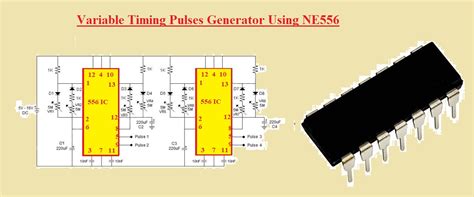 Variable Timing Pulses Generator Using Ne556 The Engineering Knowledge