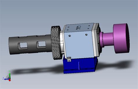 精密旋转机构solidworks 2014模型图纸下载 懒石网 精密旋转机构solidworks 2014模型图纸下载 懒石网