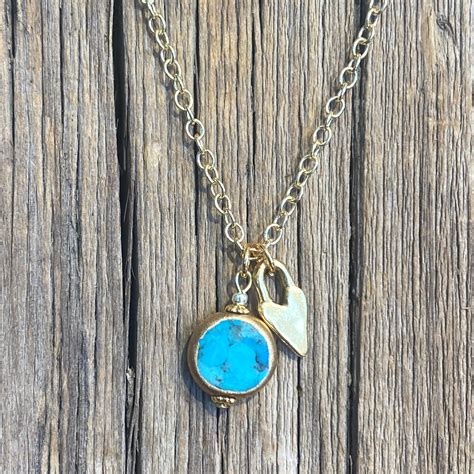 Forever Turquoise Mosaic Turquoise Necklace Nc675 223 Cool Water Jewelry