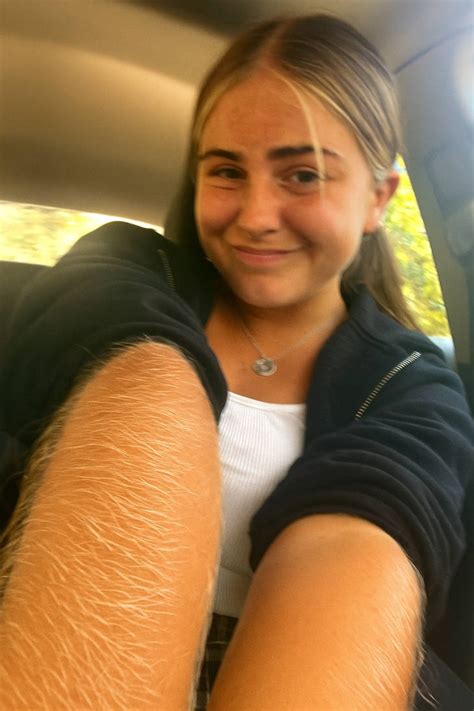 A Girl With Blonde Hairy Arms By Allthingshairy On Deviantart