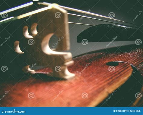 Antique Violin Stock Image Image Of Closeup Strings 52863159
