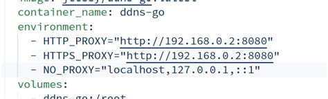 Bug ：docker 配置代理报错 · Issue 665 · Jeessy2ddns Go · Github