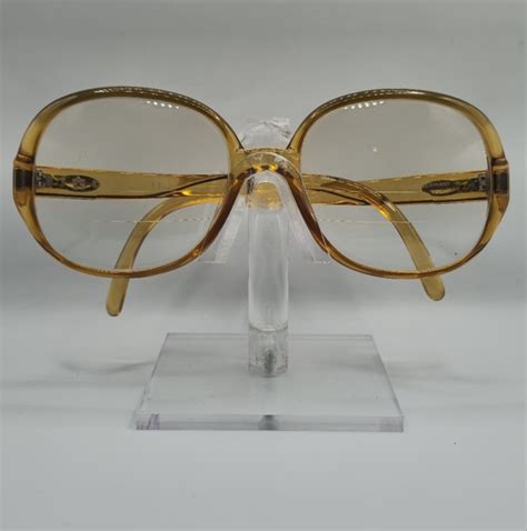 Dior Accessories Vintage Christian Dior Golden Yellow Eyeglass