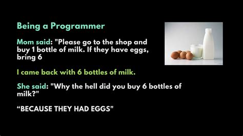 Thinking Like A Programmer The Hilarious Milk And Eggs Story By Ihda Abidat Medium
