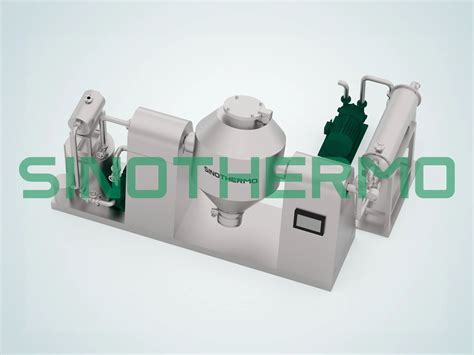 Double Cone Rotary Vacuum Dryer Uniform Efficient