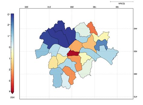 The Spatial Pattern Of Heat Stress Vulnerability Defined As Heat Download Scientific Diagram