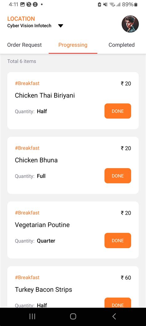 Food App React Native Food App Ui By Cvinfotechtemplates Codecanyon