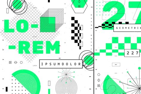 그래픽 디자인 기하학적 배경 무료 벡터