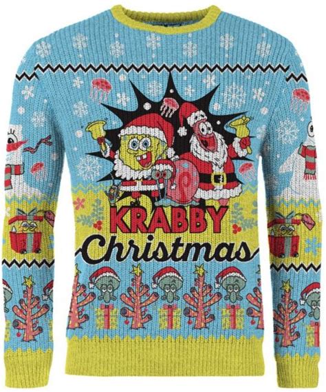 Buy Your Spongebob Squarepants Christmas Sweater Free Shipping Merchoid