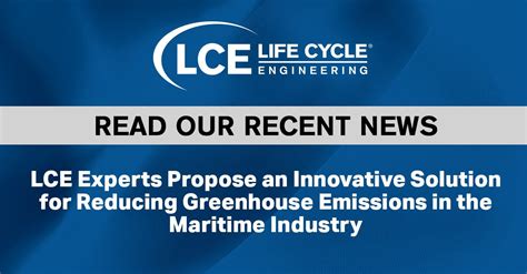 Life Cycle Engineering On Linkedin Read About The Innovative Solution Lce Experts Propose To