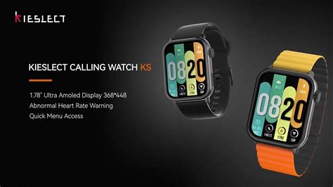 Kieslect Ks Smart Calling Watch Youtube