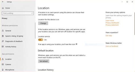 How To Disable Location Tracking In Windows Windows Bulletin Tutorials