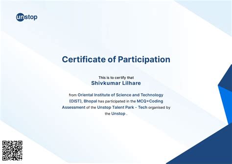 Shivkumar Lilhare On Linkedin Achievement Coding Techevent Unstoptalentpark Oist