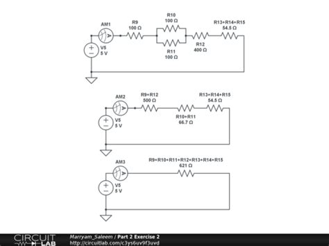 Part 2 Exercise 2 CircuitLab Part 2 Exercise 2 CircuitLab