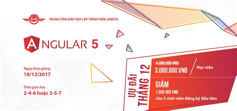 JTC Khóa học Angular Khai giảng TRUNG TÂM ĐÀO TẠO LẬP TRÌNH VIÊN JANETO