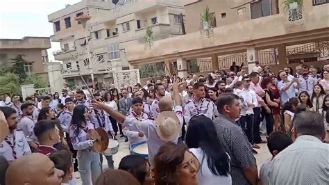 كنيسة مار الياس الغيور للروم الأرثوذكس في قطنا سوريا عيد الشعانين