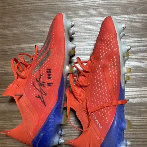 Get 아디다스 엑스 18 1 인천 골키퍼 이태희선수 실착 친필 사인 축구화 On Bunjang Boost Your K Goods Collection